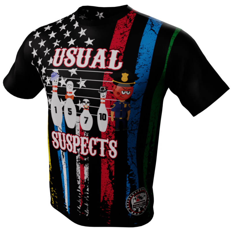 Usual Suspects First Responder Bowling Jersey Uba Apparel